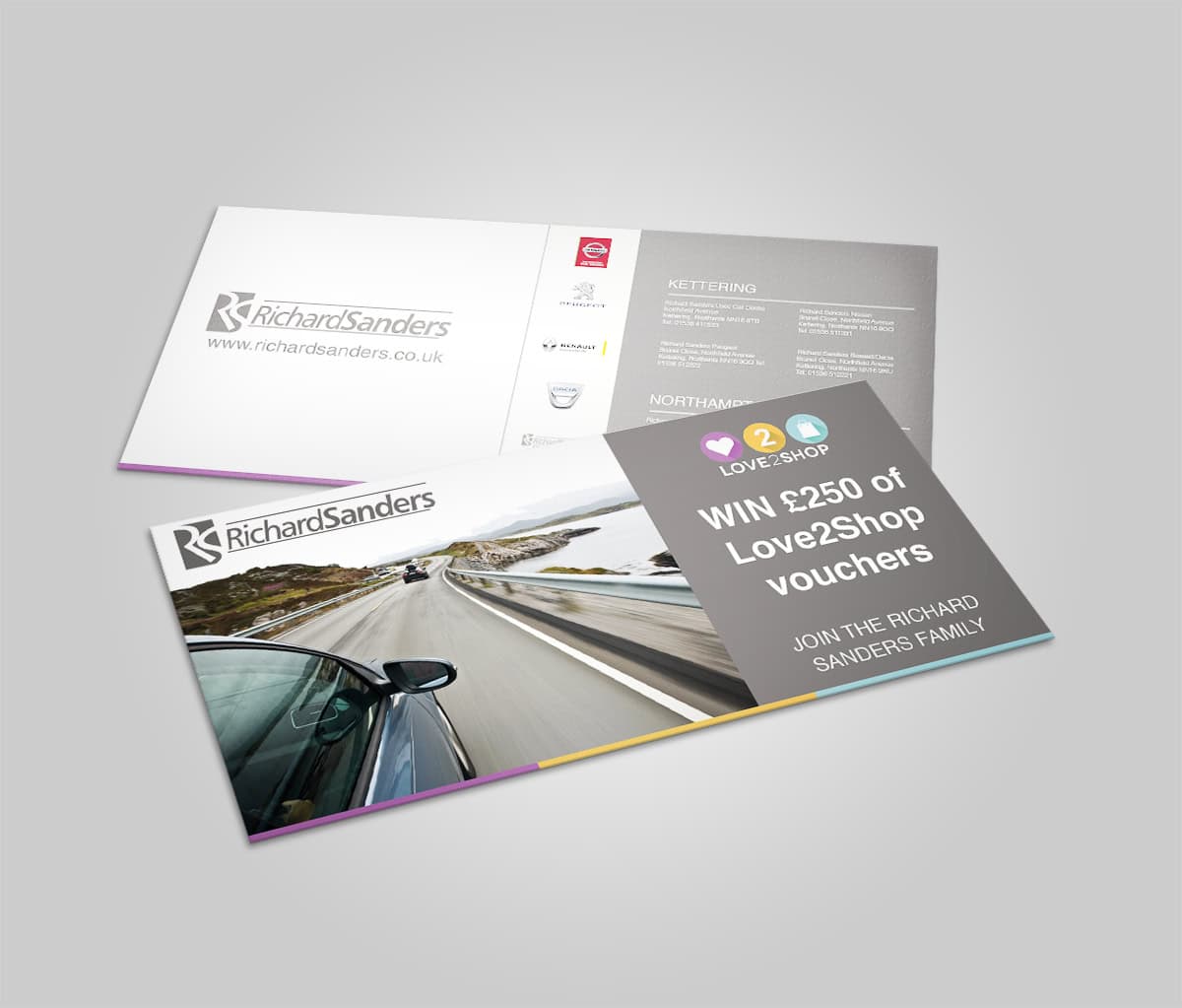 Richard Sanders Promotional Voucher - LOUCREATIVA